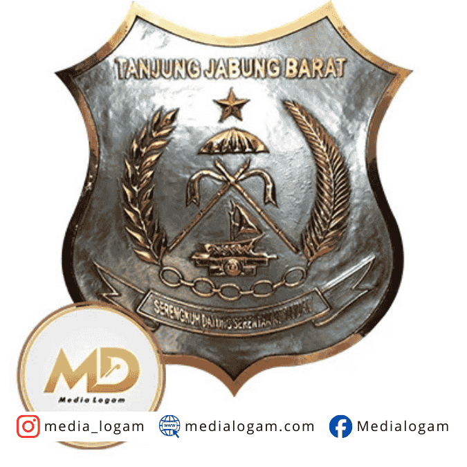 Finishing Logo Tembaga Kuningan Untuk Tampilan Eksklusif